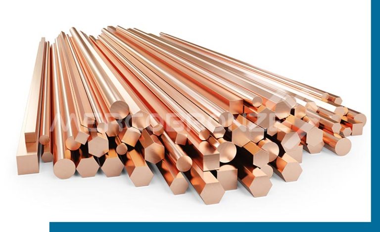 Barra de bronce - Barra de bronce maciza y hueca. - Mercobronze