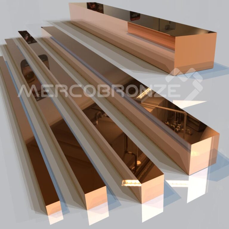 Barra de bronce - Barra de bronce maciza y hueca. - Mercobronze