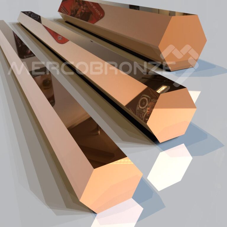 Barra de bronce - Barra de bronce maciza y hueca. - Mercobronze